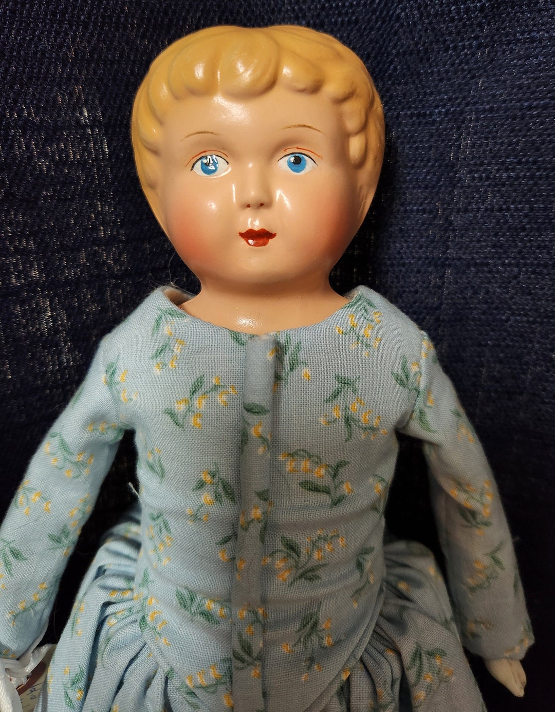 Antique Metal Head Minerva Doll - Etsy