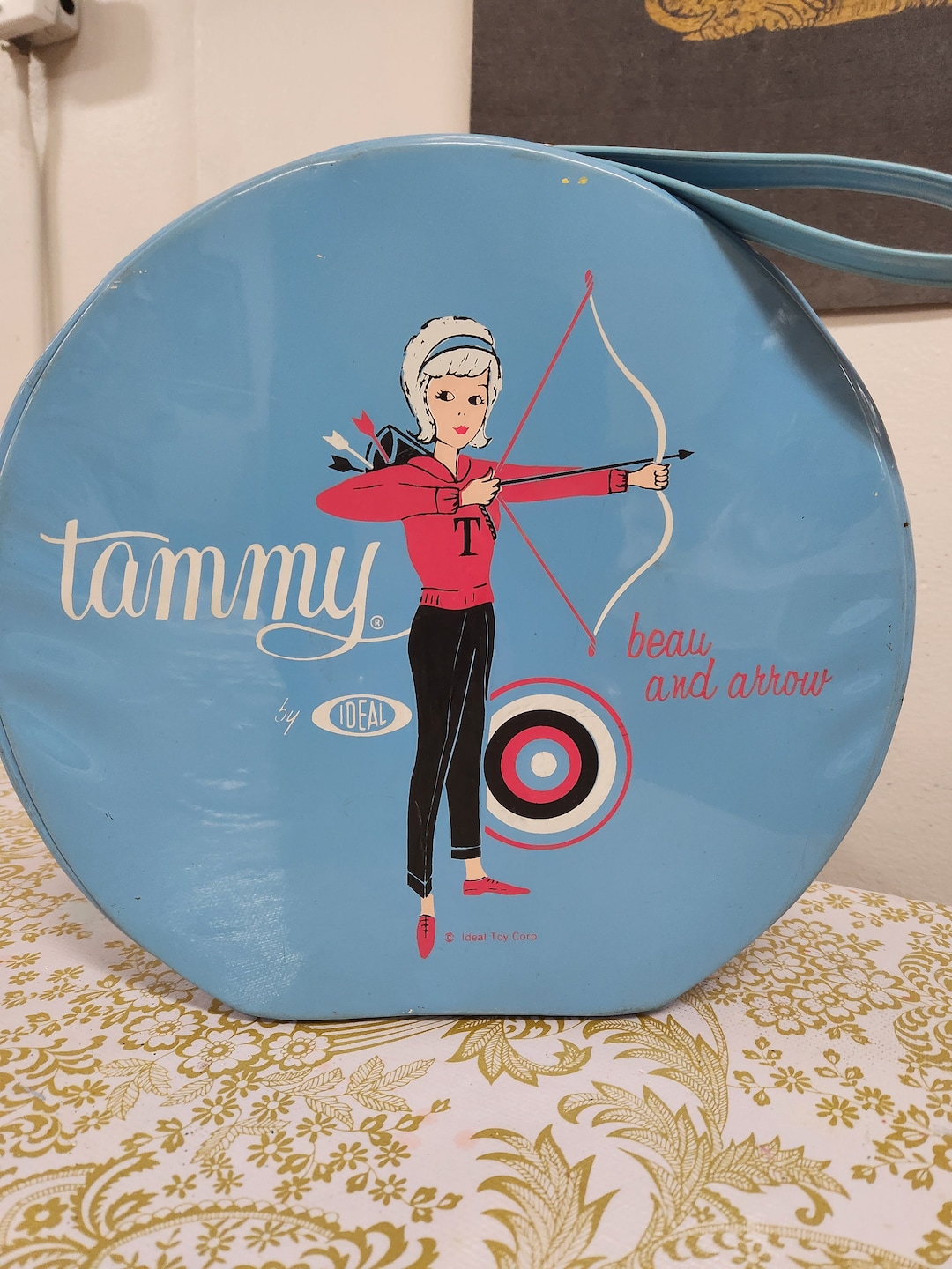 Vintage Ideal Tammy Beau & Arrow Hatbox Case - Etsy