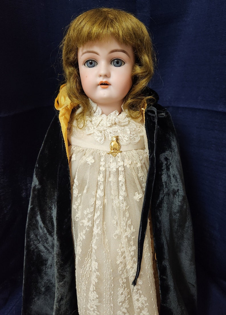 Antique 18" Handwerck Bisque Doll on Composition Body - Etsy