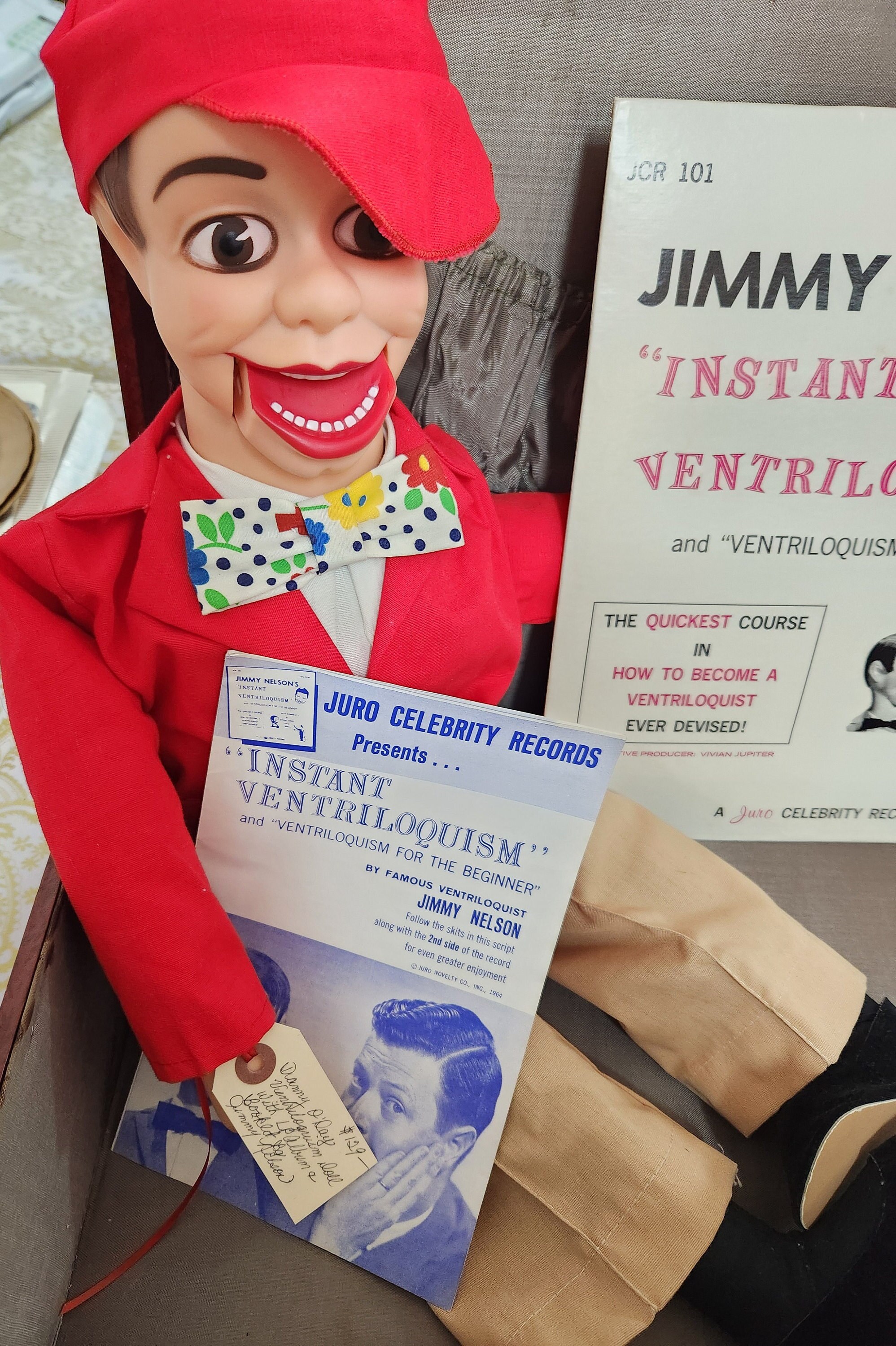 Vintage 1964 Jimmy Nelson's Danny O' Day Ventriloquism Doll - Etsy