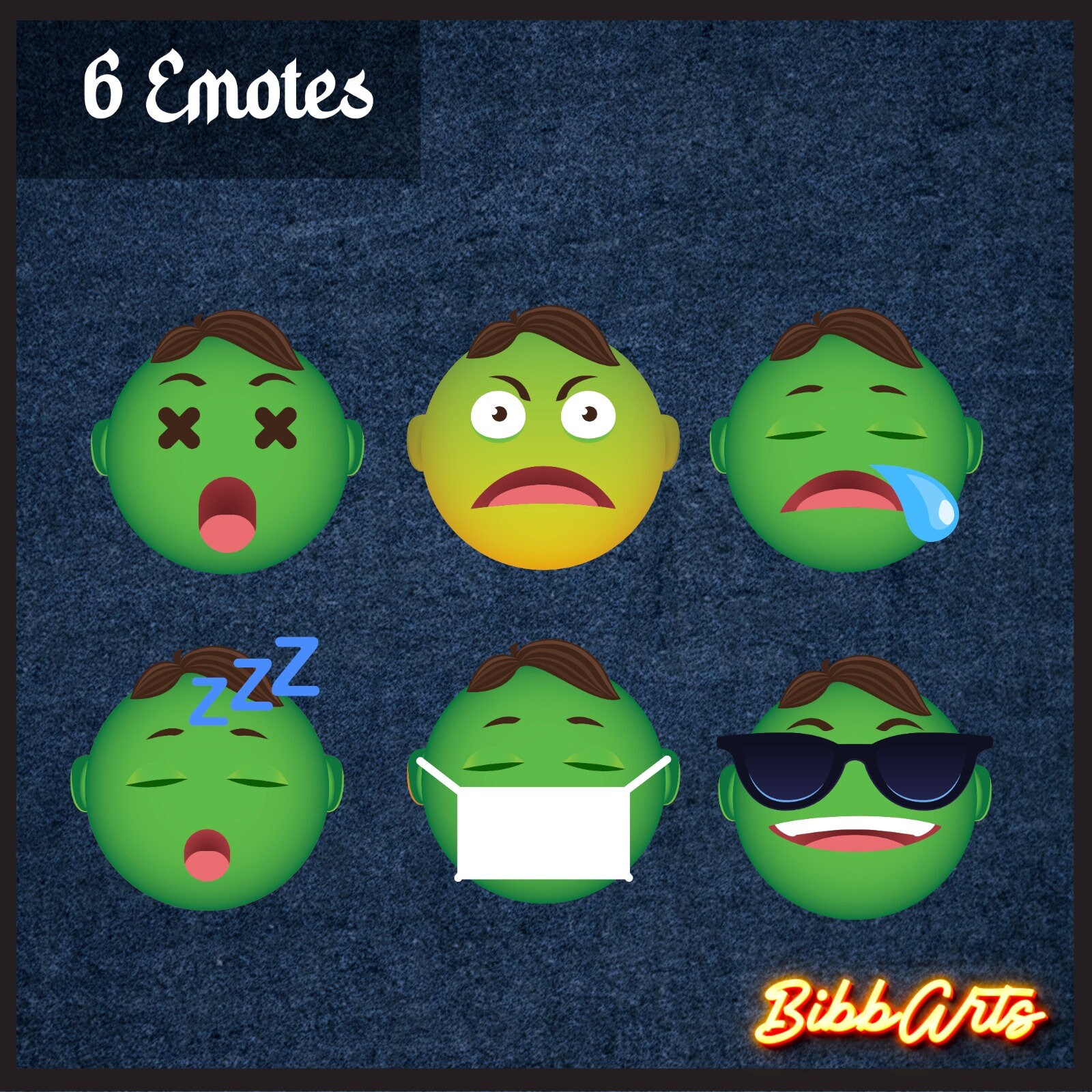 Freaky Boy Emotes for Twitch and Discord Boy Emotes for - Etsy