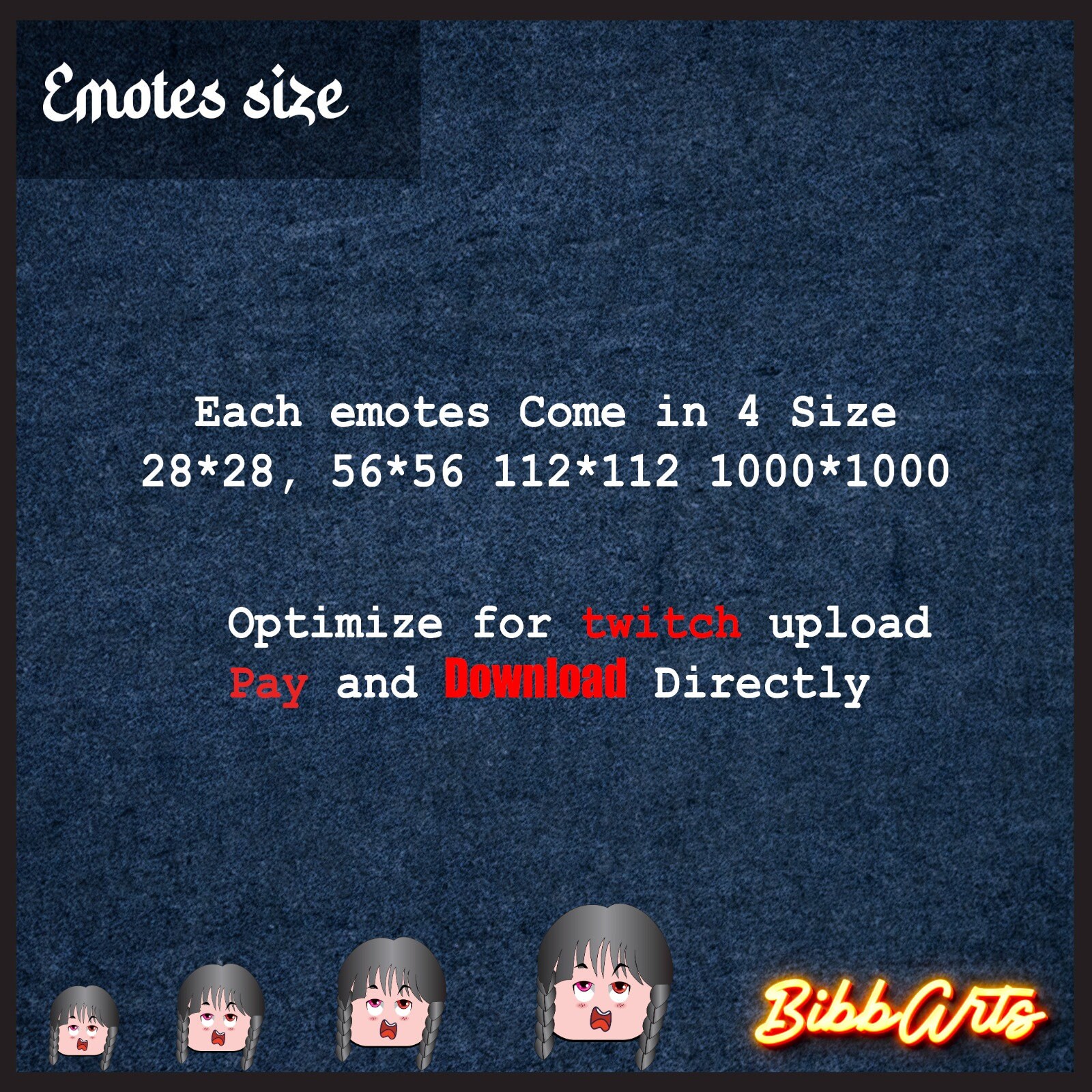 Goofy Girl Emotes for Twitch and Discord, Wednesday Girl Emotes for ...