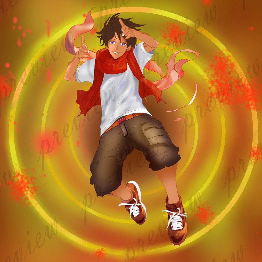 Unleash the Power 2D Character Art Digital Download - Etsy