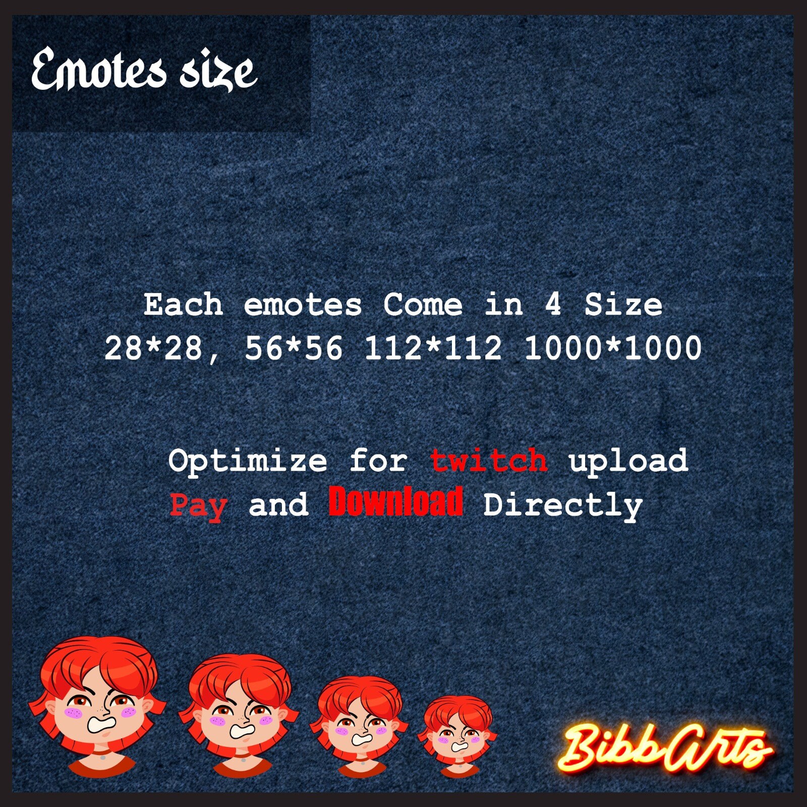 Red Hair Girl Emotes for Twitch and Discord Cute Girl Emotes - Etsy
