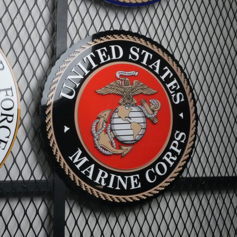 Military Wall Signs | Acrylic Emblems for Army, Navy, Air Force ...