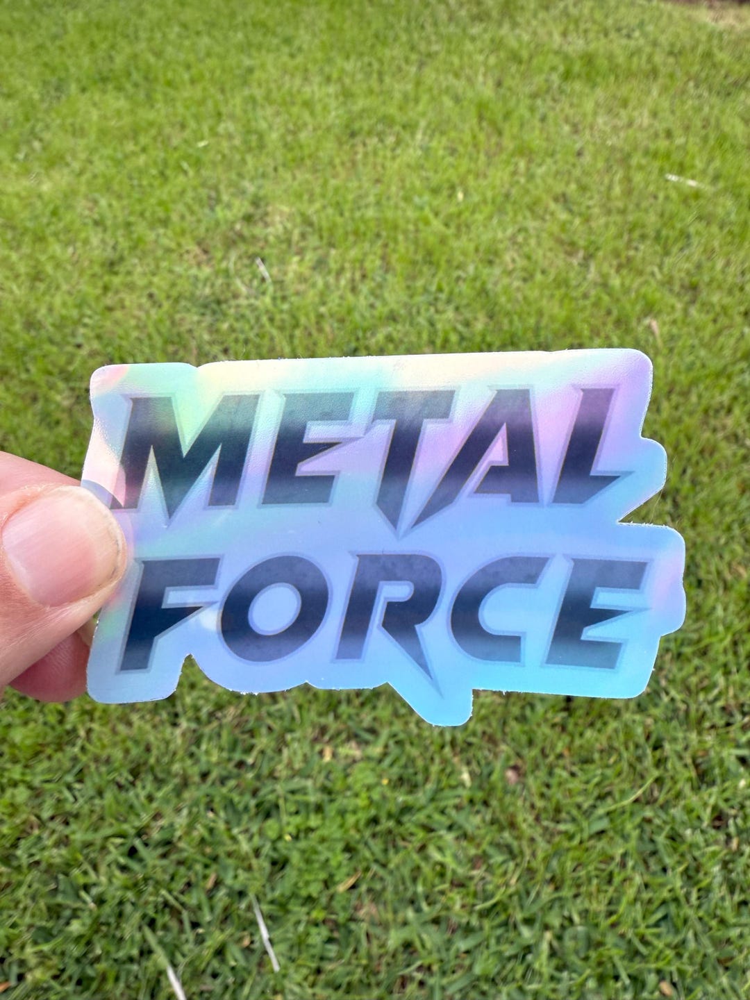 Metal Force Logo Sticker - Etsy