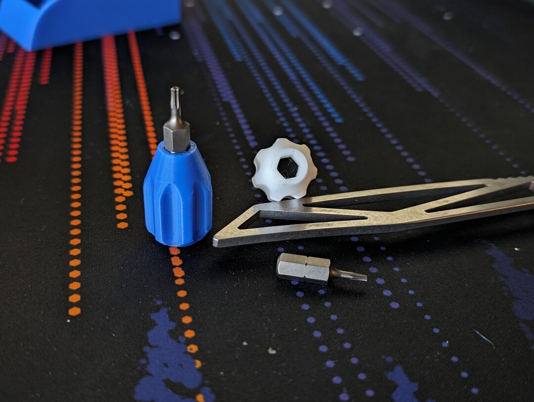 Mini Hex Bit Handle, Two-pack, 3D Printed With Embedded Magnet - Etsy
