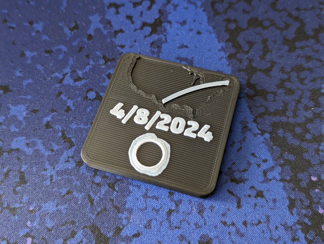 2024 Solar Eclipse Token Magnetic - Etsy