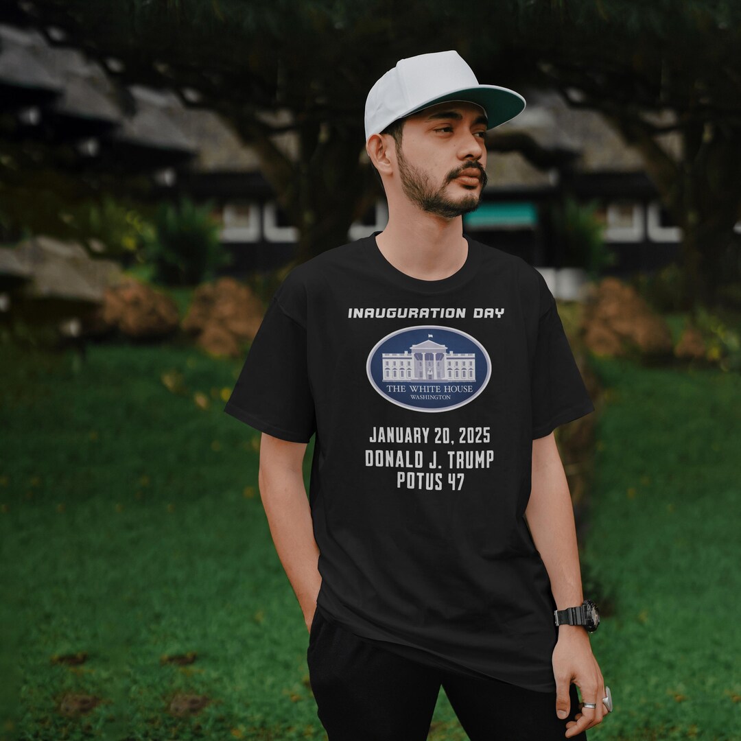 Political Inauguration Day Unisex Tee Shirt, Donald Trump Presidential ...