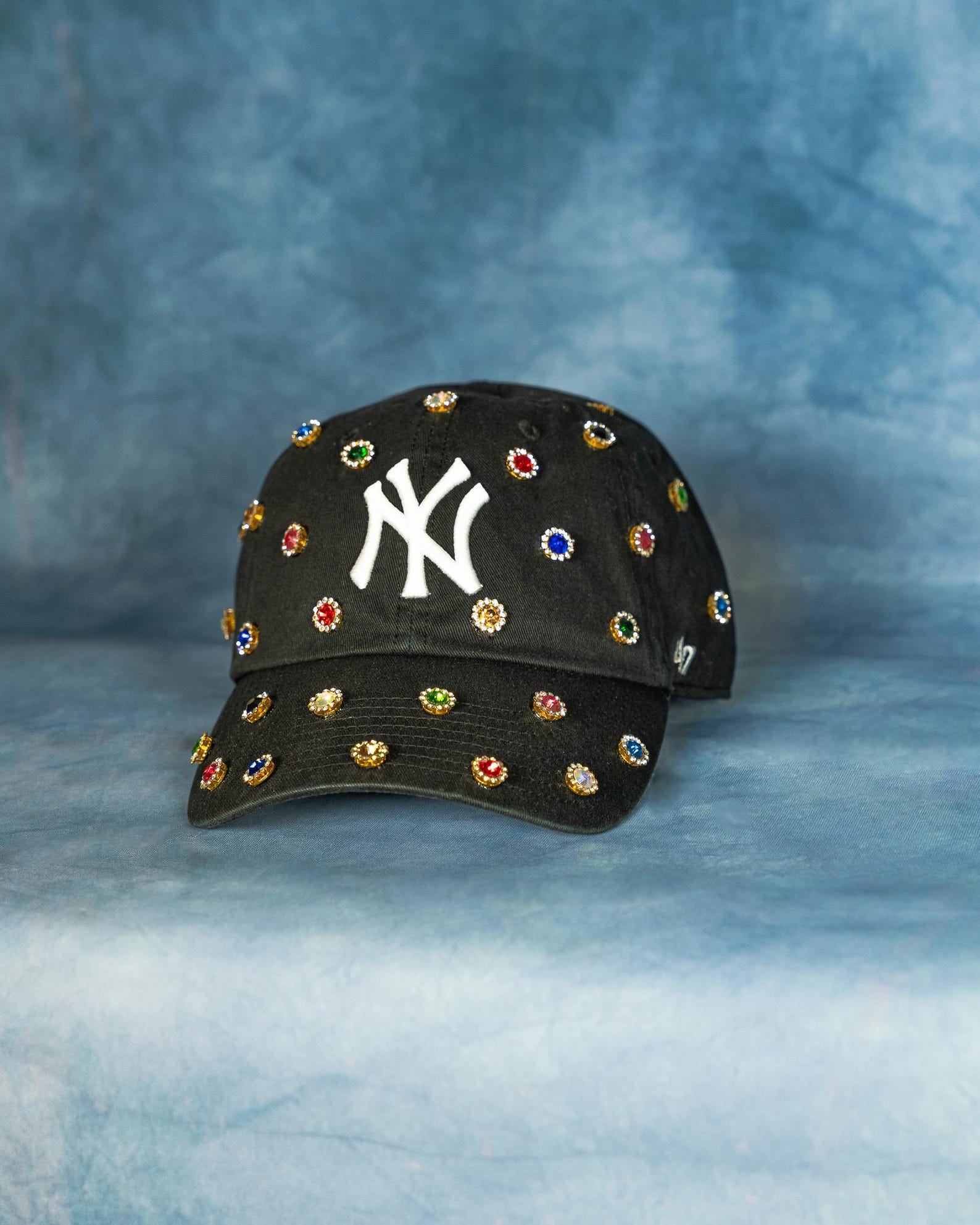 Custom '47 MLB Gem Hat Colorful Rhinestone Fitted Baseball Jeweled Hat ...
