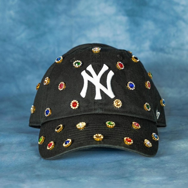 Rhinestone Hat Cap - Etsy