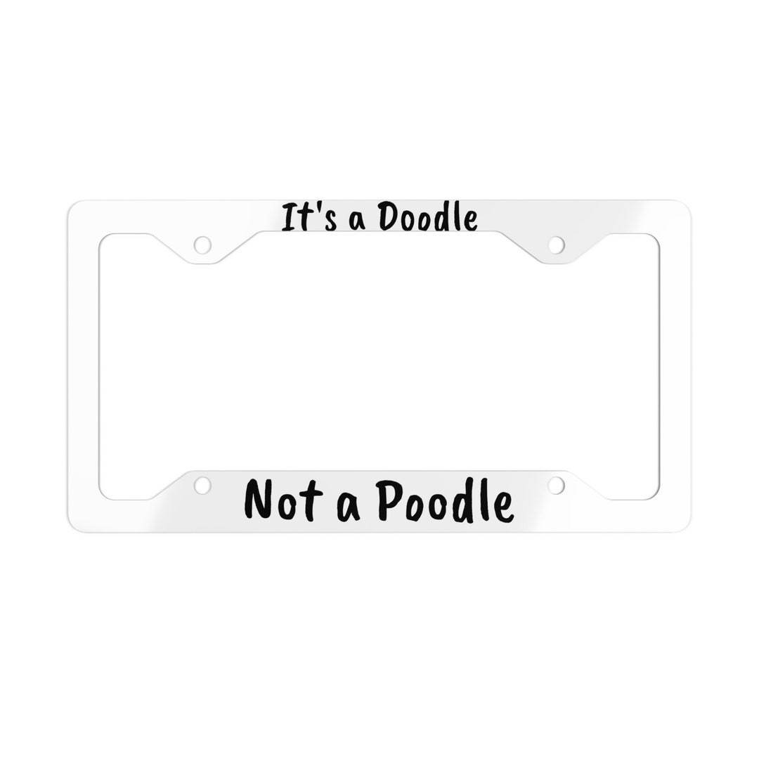 Doodle Dog License Plate Frame - Etsy