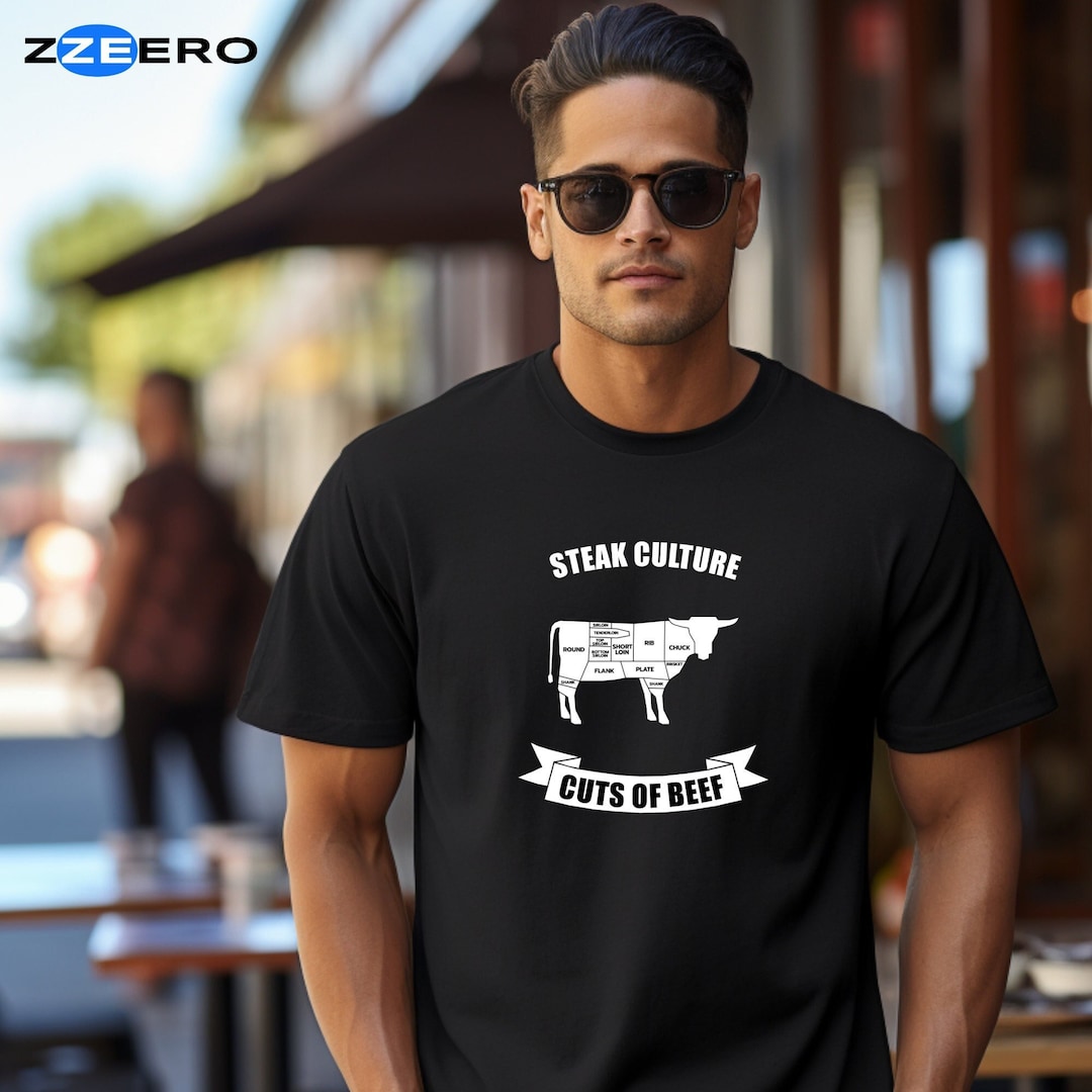 Barbecue T-shirt, Grill Master Shirt, Grass Fed Beef, BBQ T-shirt ...