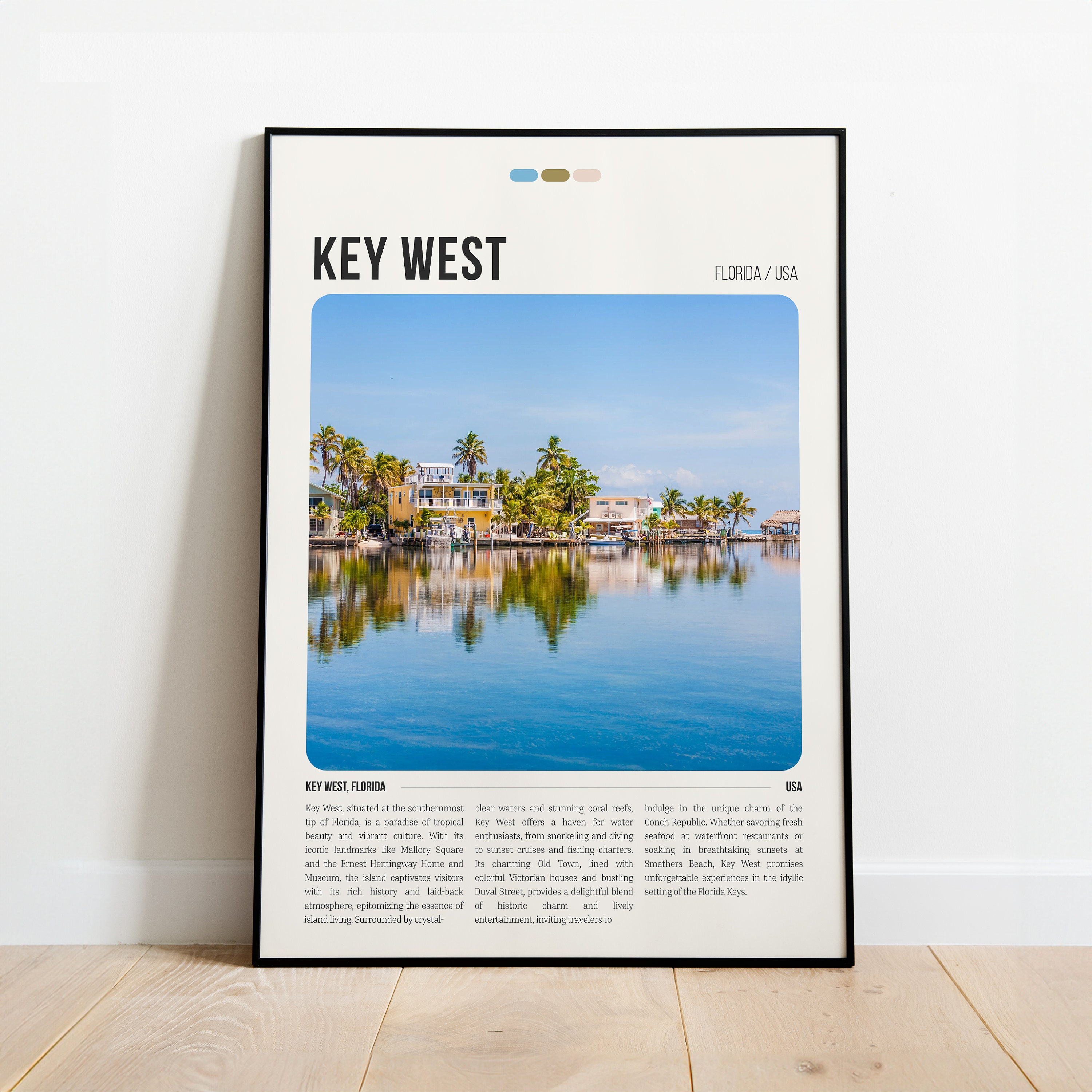 Key West Print | Key West Poster | Key West Wall Art | Travel Florida ...