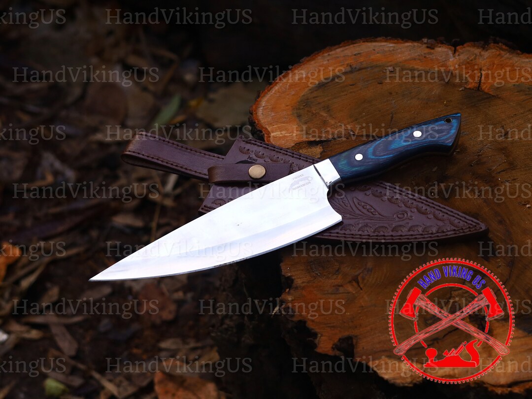 Custom Handmade Kitchen Chef Knife, Hand Forged Chef Knives ...