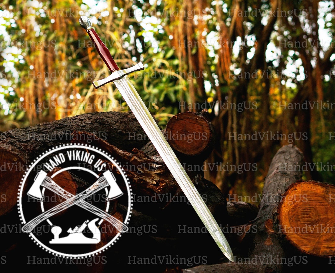 Custom Handmade Sword Hand Forged Battle Ready Master Sword, Viking ...