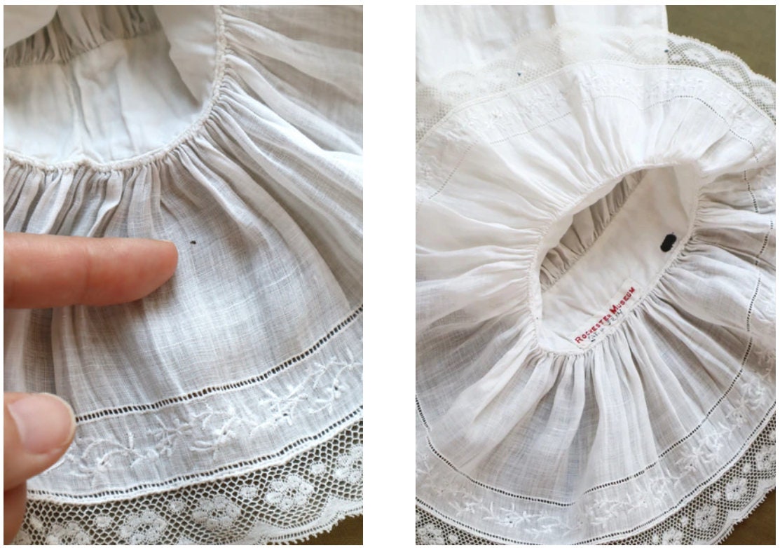19th Roshester Museum Antique Dress - Etsy 19th Roshester Museum Antique Dress - Etsy