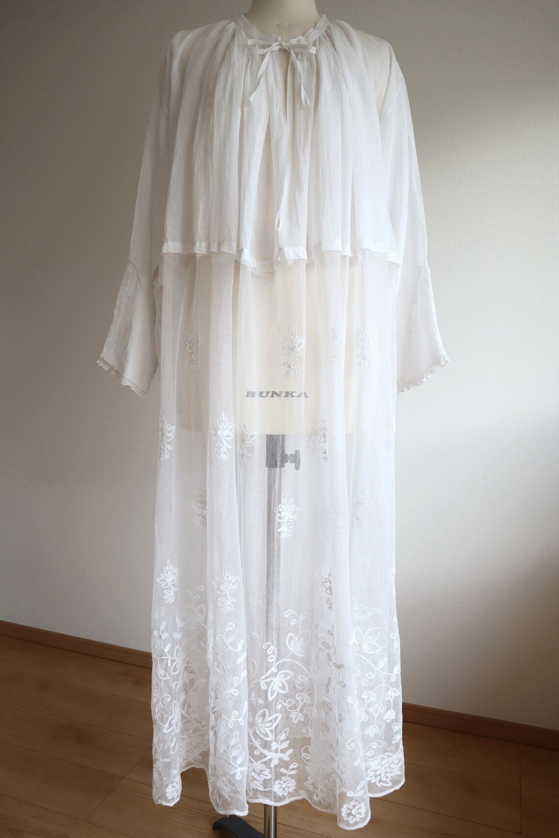 Antique Priest's Alb 1900s Botanical Lace Cotton Gauze Church Dress - Etsy