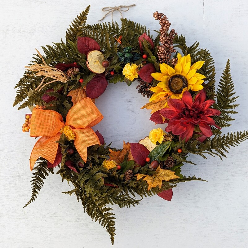 Autumn Wreath - Etsy
