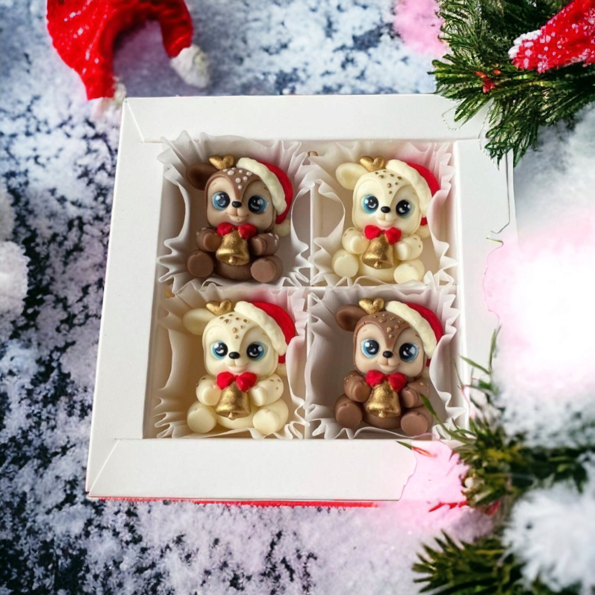 Pre-order-treat Treat Box Belgian Chocolate Deer Unique Gift ...