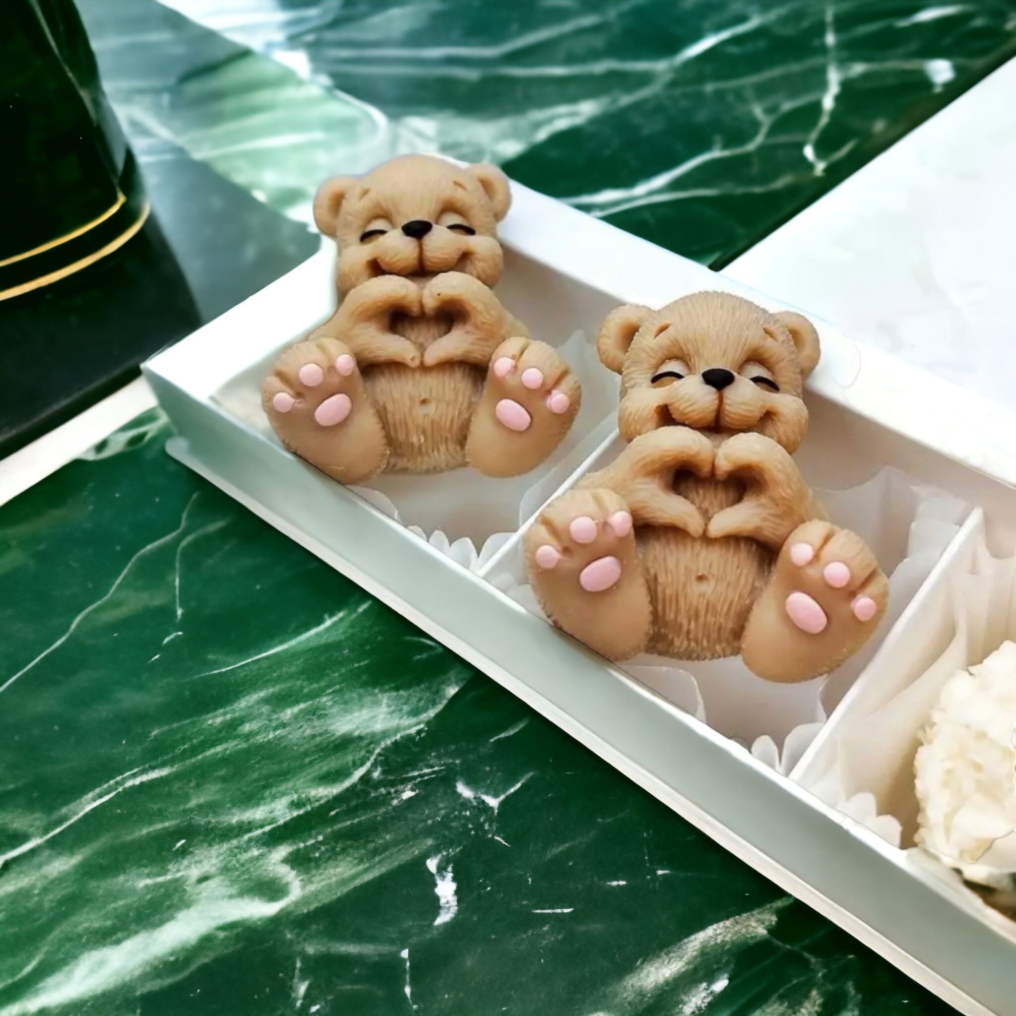 Treat Box - Belgian Chocolate Teddy Bear- Unique Gift - Personalised ...
