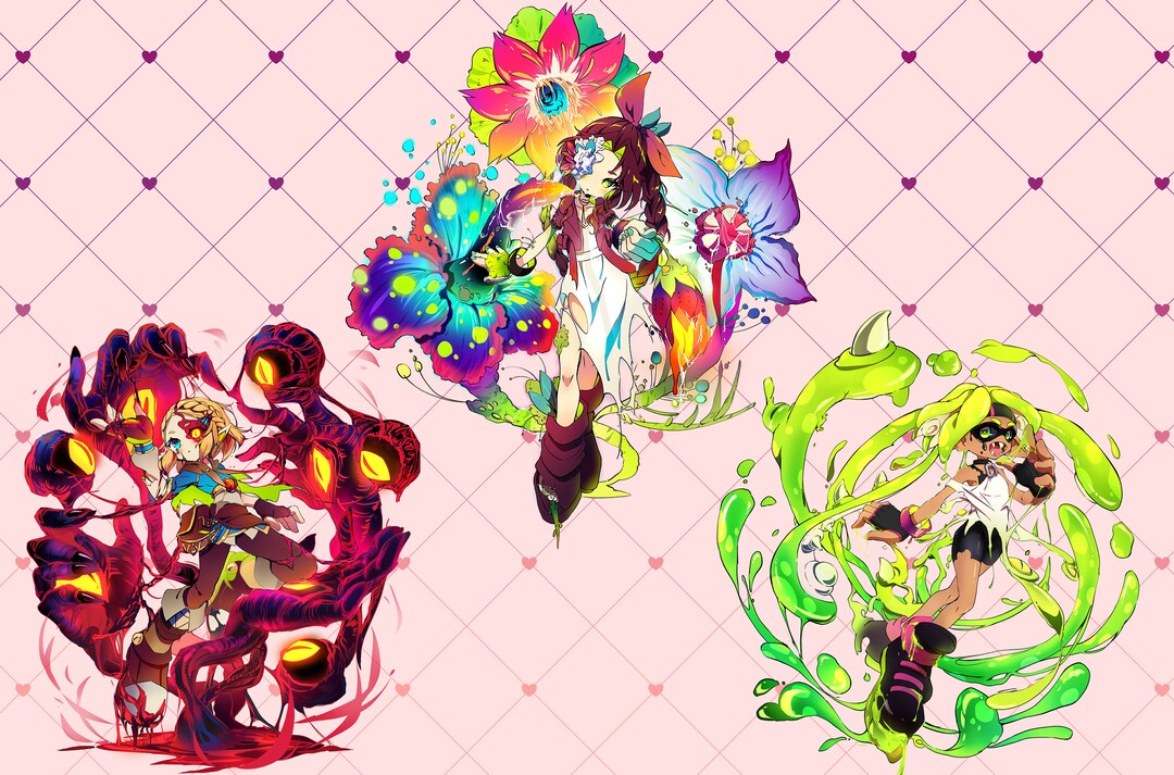 Zelda, Splatoon, and Final Fantasy Keychains (B-GRADE ONLY) - Etsy