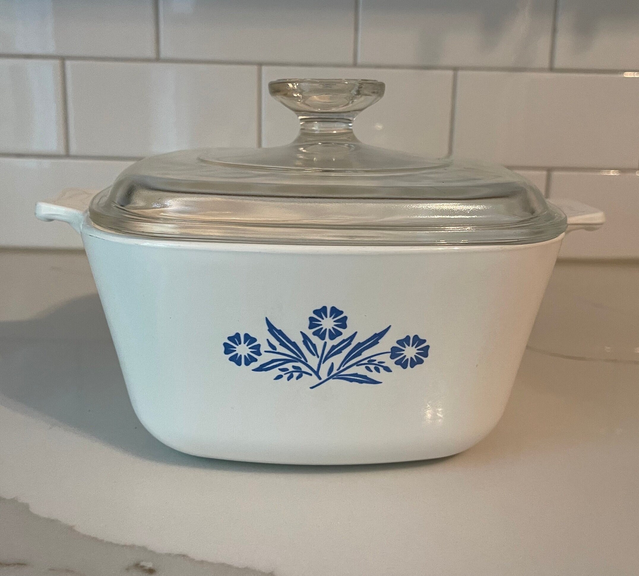 Vintage, Blue Cornflower Corning Ware, Casserole Set - Etsy