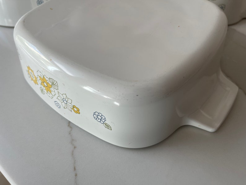 Vintage Floral Bouquet Corning Ware - Etsy
