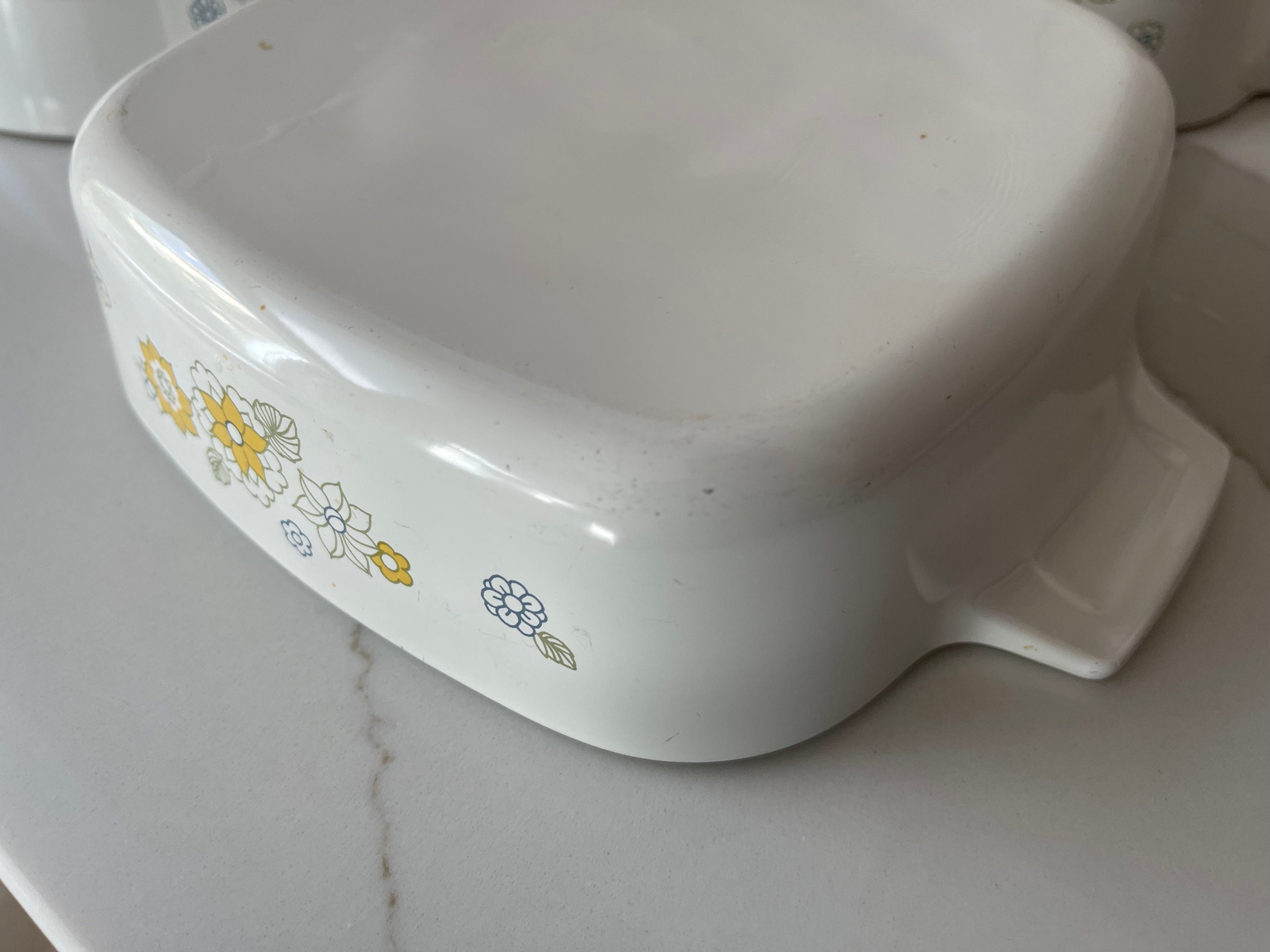 Vintage Floral Bouquet Corning Ware - Etsy