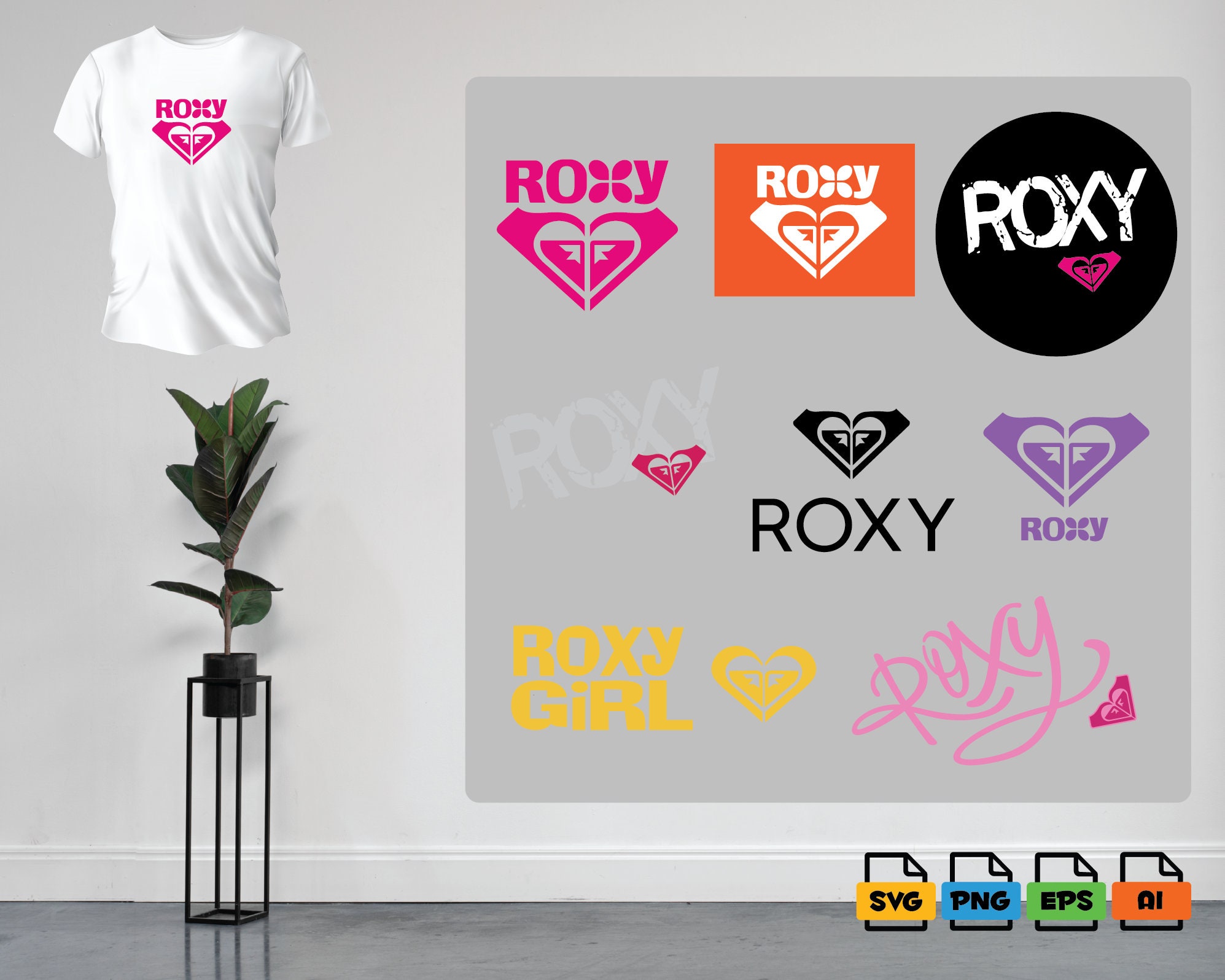Roxy Logo Wallpaper