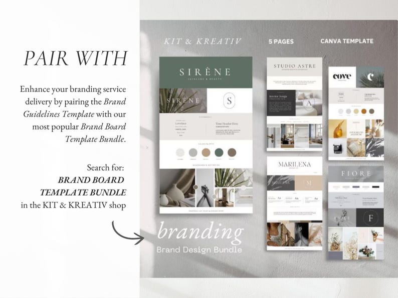 Branding Presentation Template Branding Guidelines Logo Presentation ...