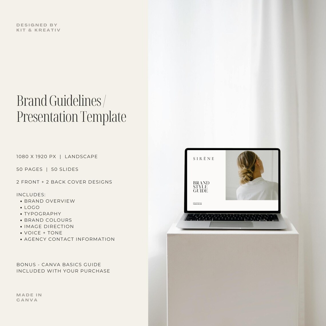 Branding Presentation Template Branding Guidelines Logo Presentation ...