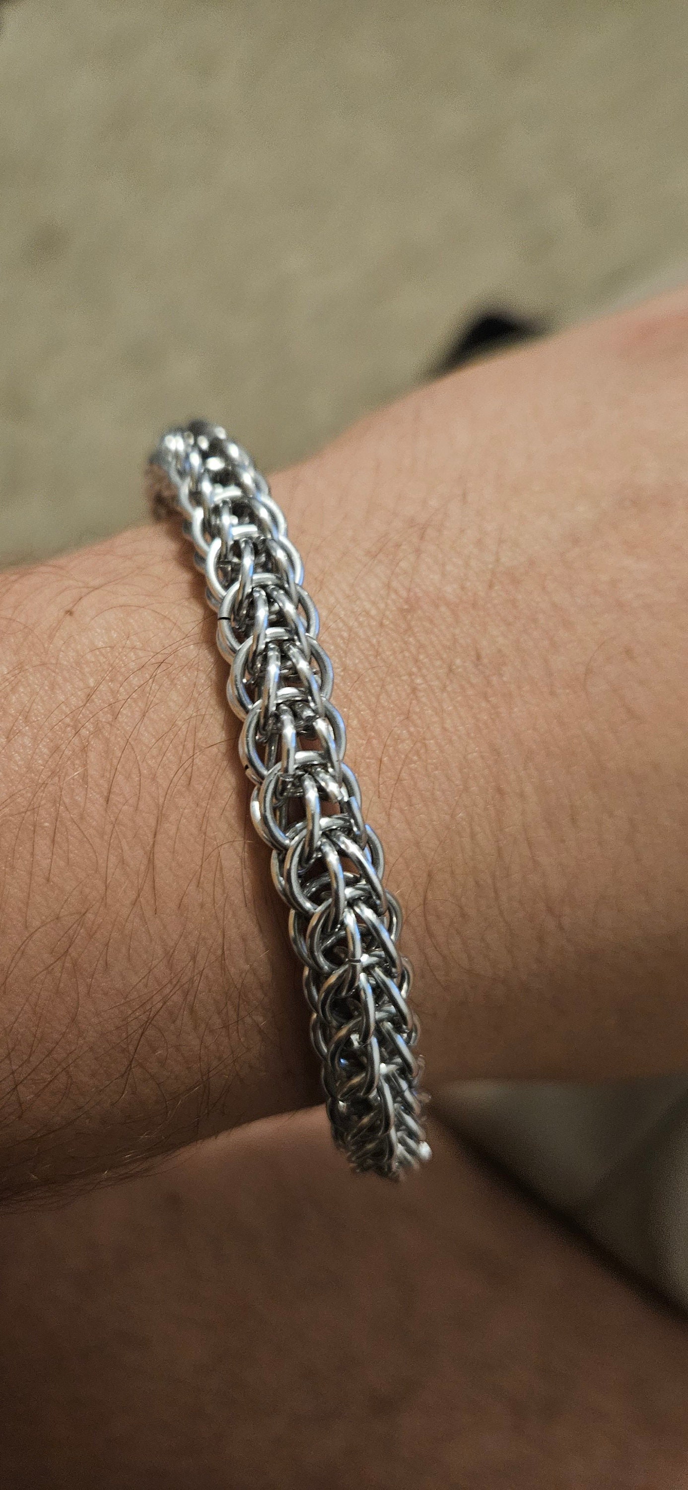 Full Persian Chainmail Bracelet - Etsy