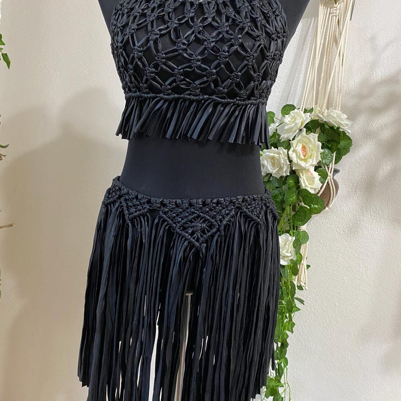 Macrame Tops - Etsy