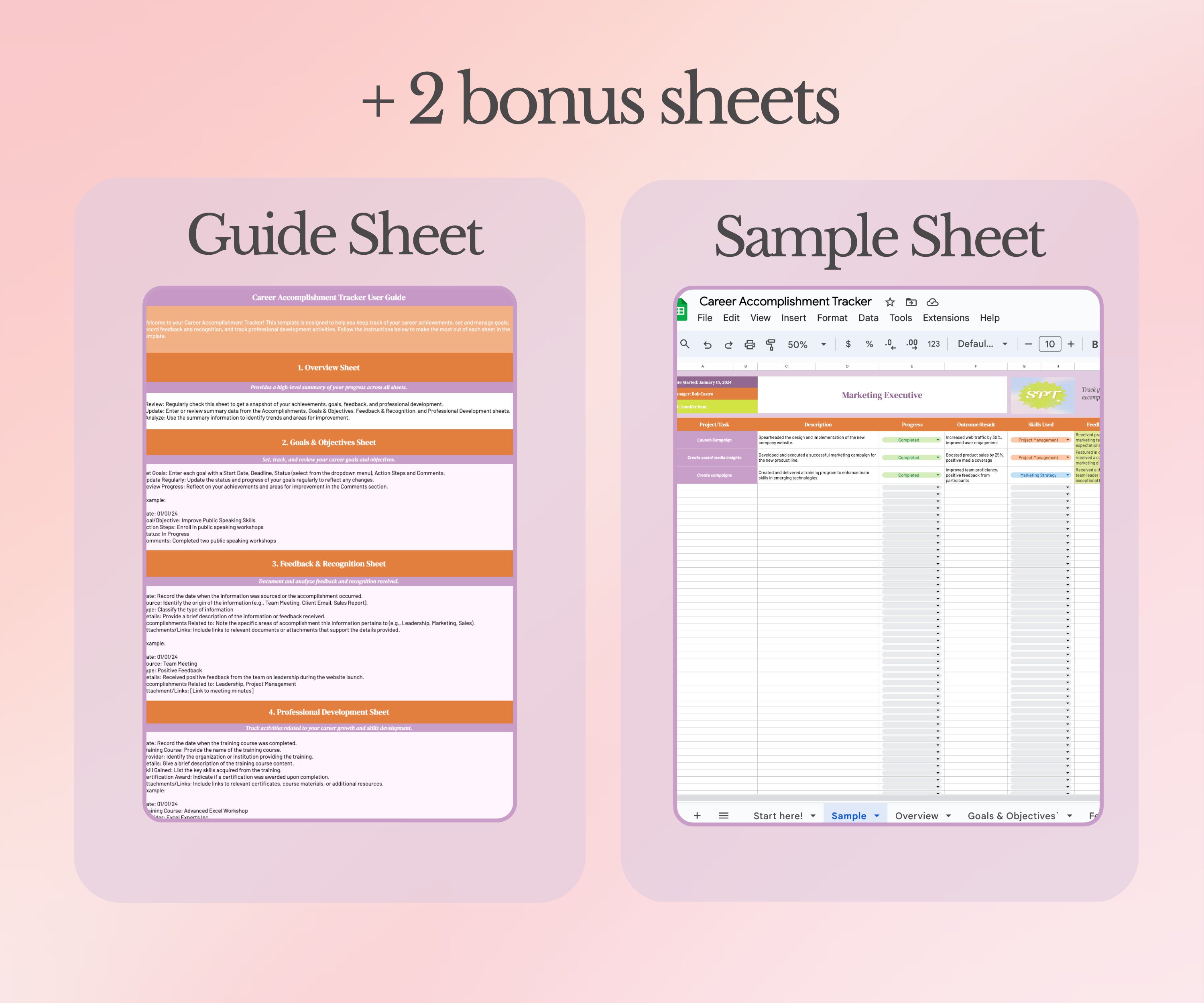 Career Growth Tracker - Work Accomplishment Log & Brag Book Planner ...