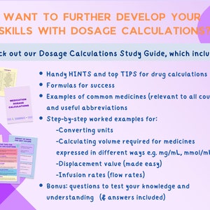 Dosage Calculation Formula Cheat Sheet | Drug Calculations for Nursing ...