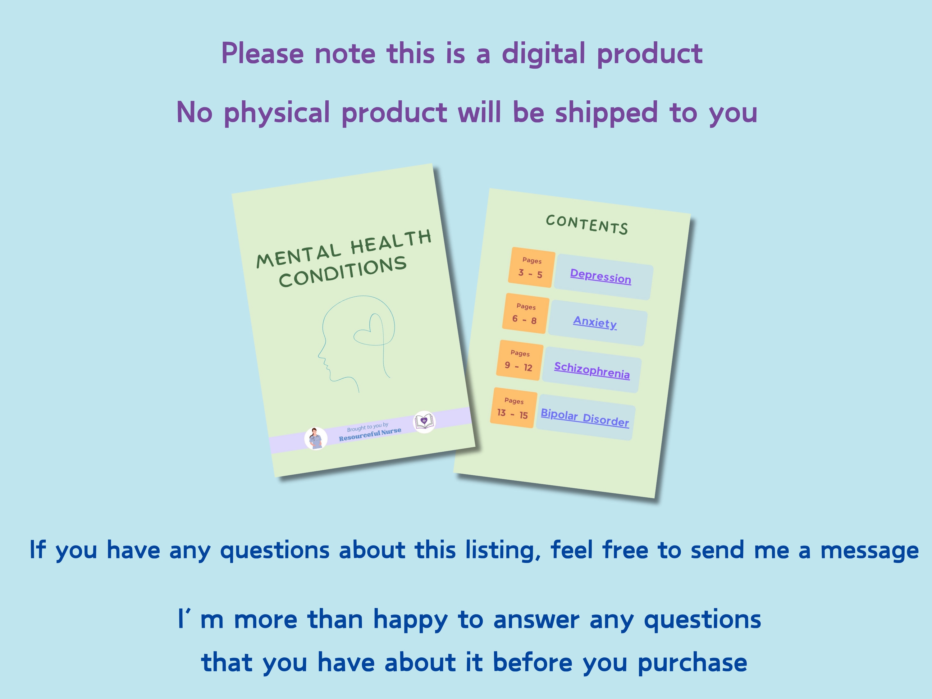 Mental Health Nurse Notes | Mental Health Study Guide | Nursing Notes ...