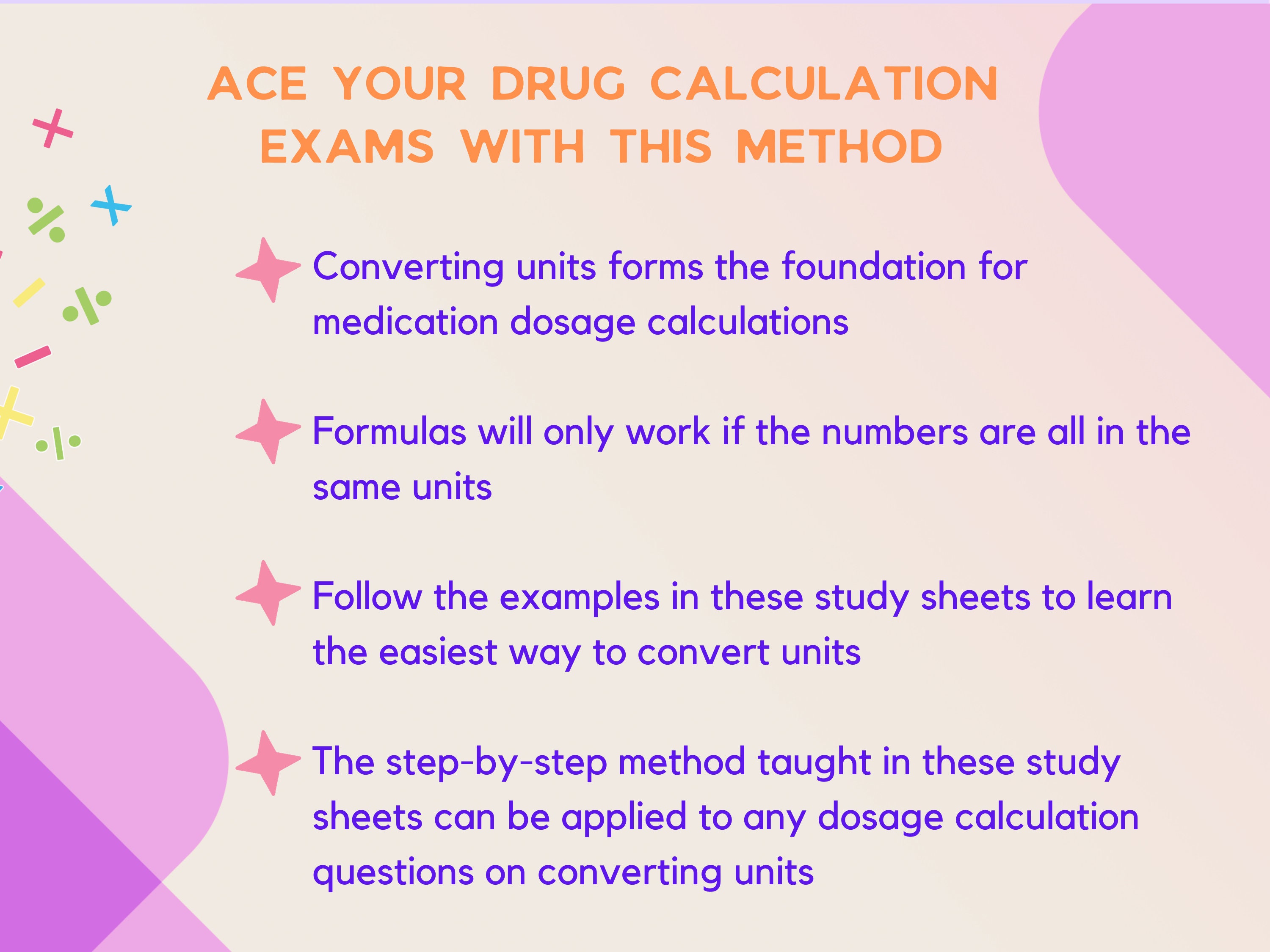 Nursing School Notes | Dosage Calculation Study Guide & Worked Examples ...