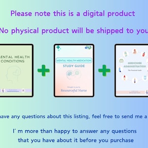 Pharmacology Study Guide | Mental Health Nursing Notes | Psychiatric ...