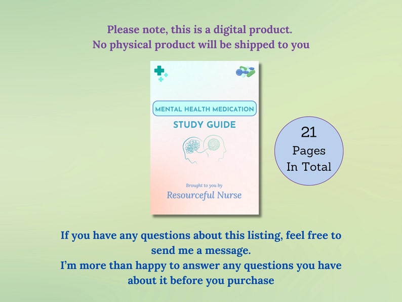 Pharmacology Study Guide | Nursing Notes | Pharmacy Notes Bundle ...