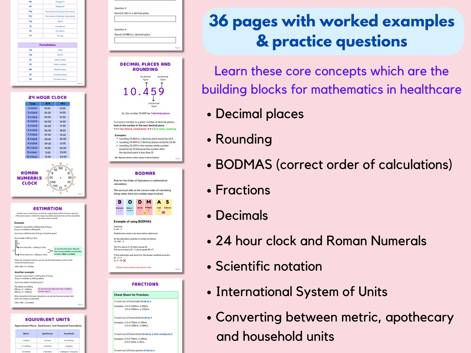 Nursing Fundamentals | Dosage Calculation Study Guide | Nursing Notes ...