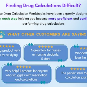 Complete Dosage Calculation Study Guide Bundle | Drug Calculations ...