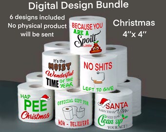 70 Birthday Toilet Roll Design Bundle, Toilet Roll Sublimation, Digital ...