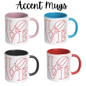 LOVE Mug, Valentine's Day Mug, Happy Valentine's Day, Gift for ...