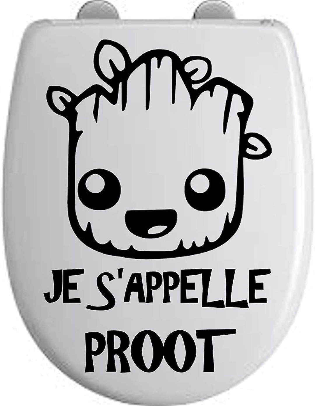 Fun Toilet Seat Sticker - My Name is Proot 1 - Etsy