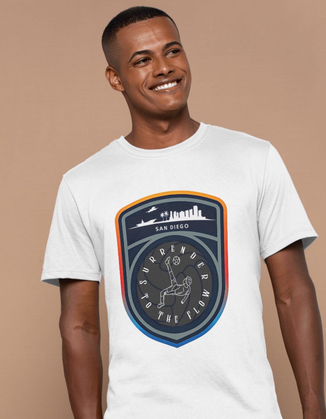 San Diego Soccer Fan Shirt, SDFC Inspired Flow Logo Tee, California ...