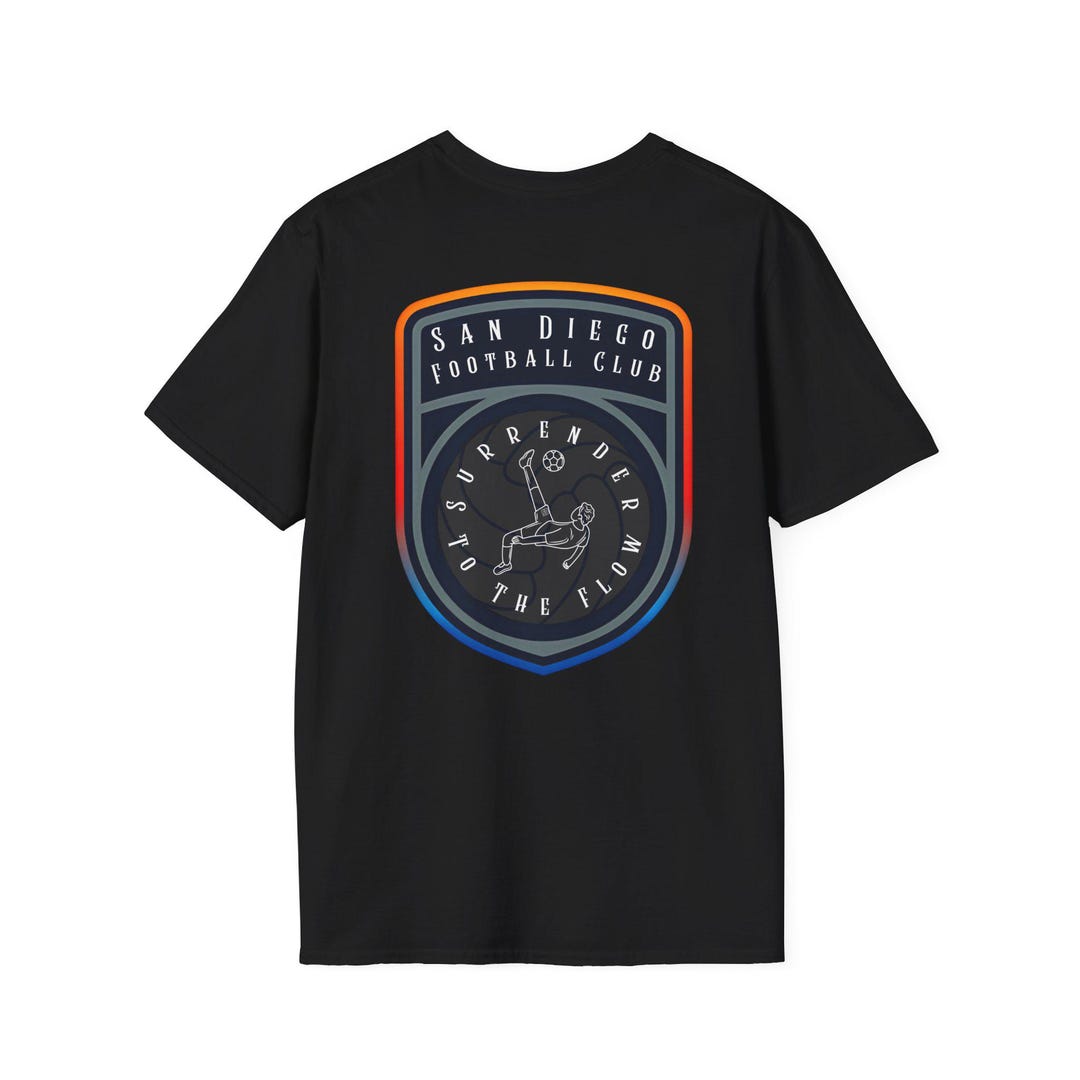 San Diego Football Club SDFC Flow Logo Unisex Softstyle T-shirt ...