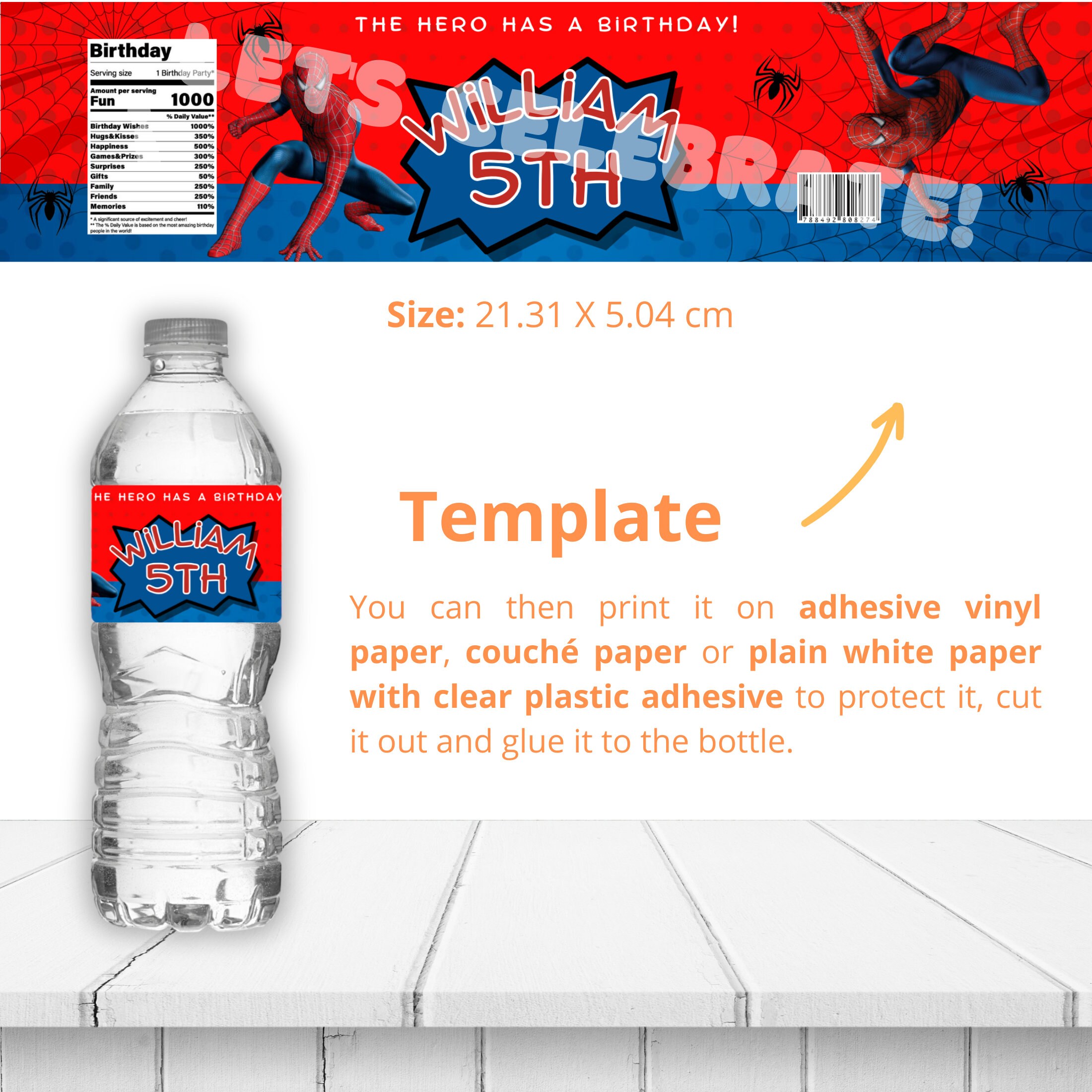 Spiderman Editable Party Pack, Cupcake Toppers, Chip Bags, Superhero ...