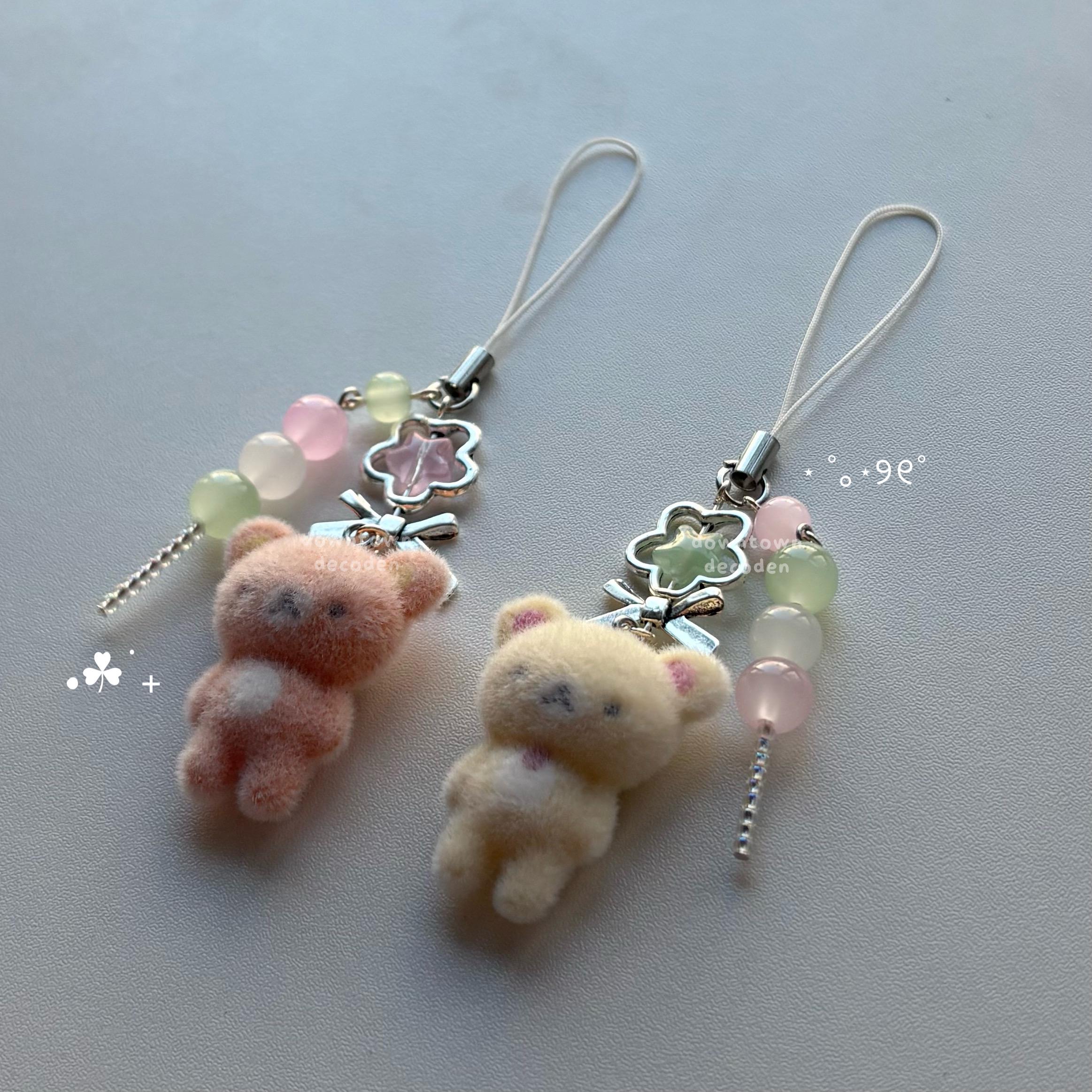 Dango Bear Buddies Pink + Green Heisei Retro Dtdeco Figurine Juminocore ...