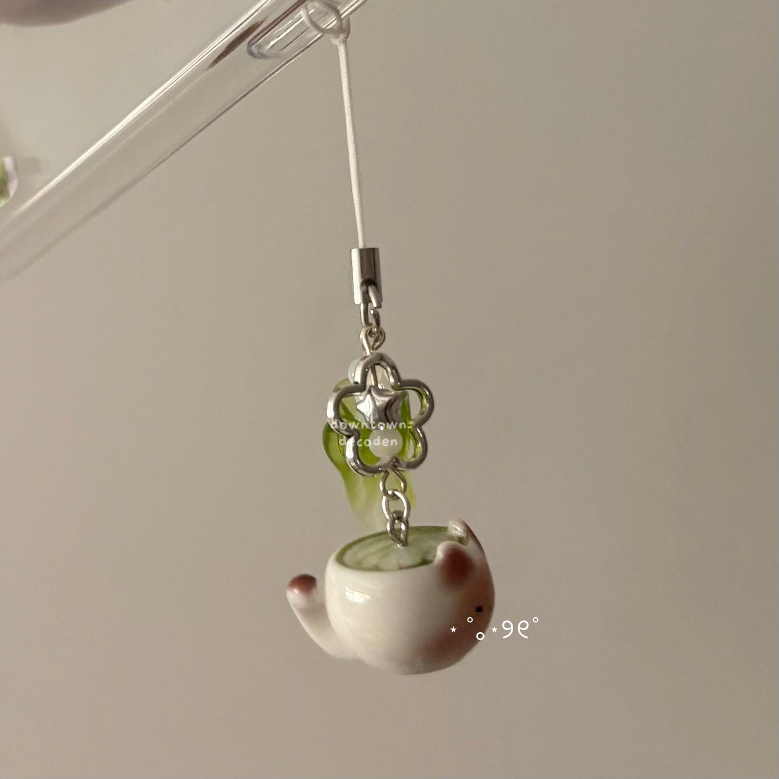 Matcha Cat Bok Choi + Green Tea Heisei Retro Dtdeco Juminocore Japanese ...